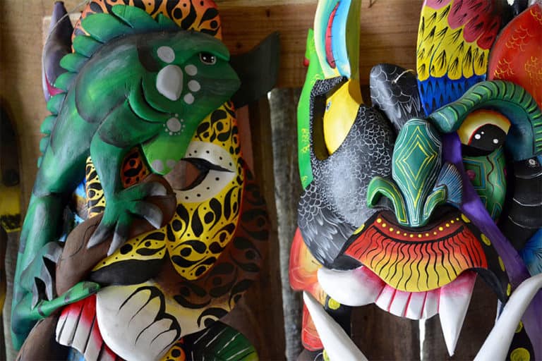 Boruca Masks and Festivals in Costa Rica